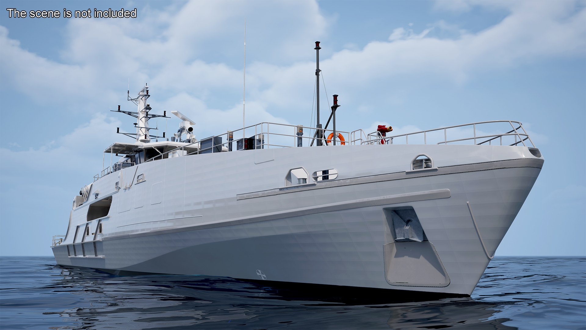 3D Cape Class Patrol Boat Rigged - TurboSquid 2112385
