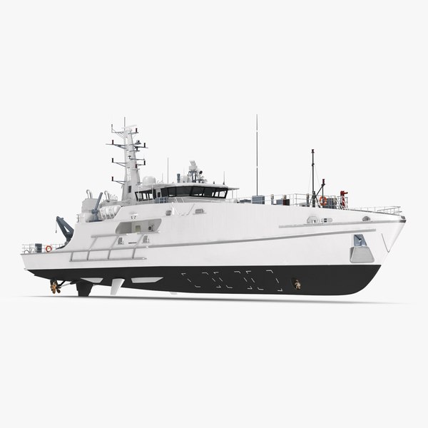 Cape Class Patrol Boat Rigged3Dモデル - TurboSquid 2112385