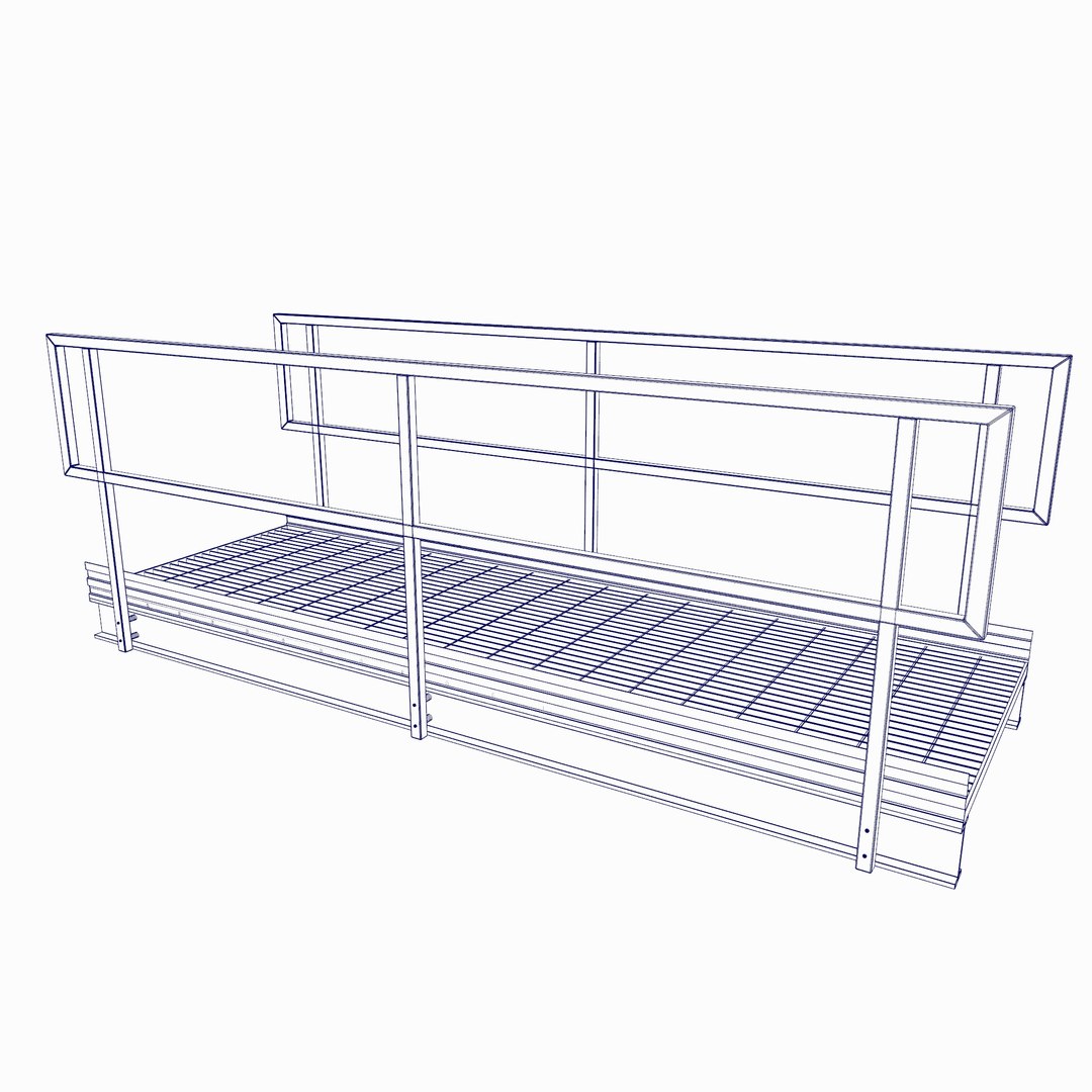 3D Industrial Platform - TurboSquid 2412950