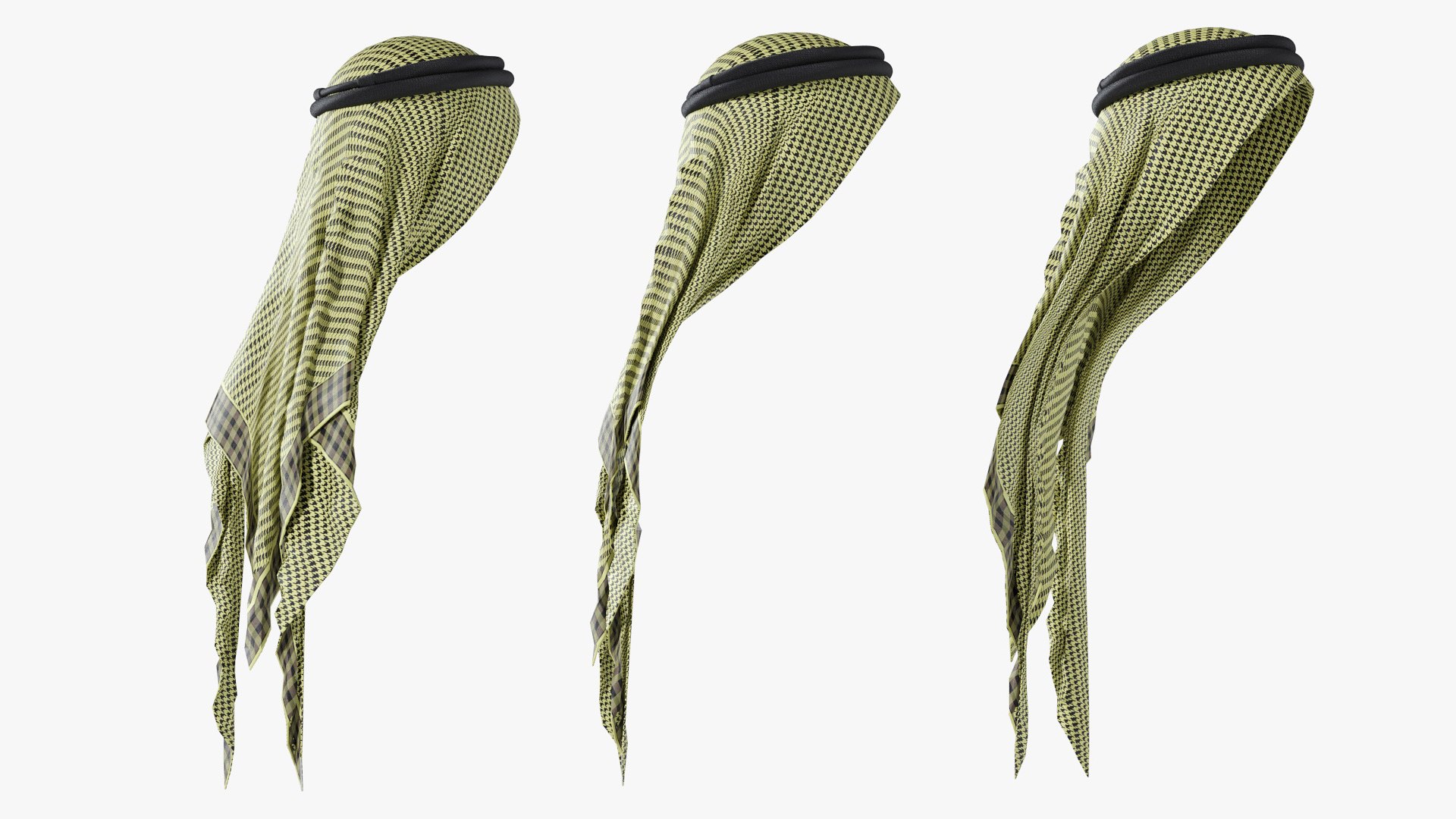3D Green Traditional Arabic Hat Model - TurboSquid 1948106