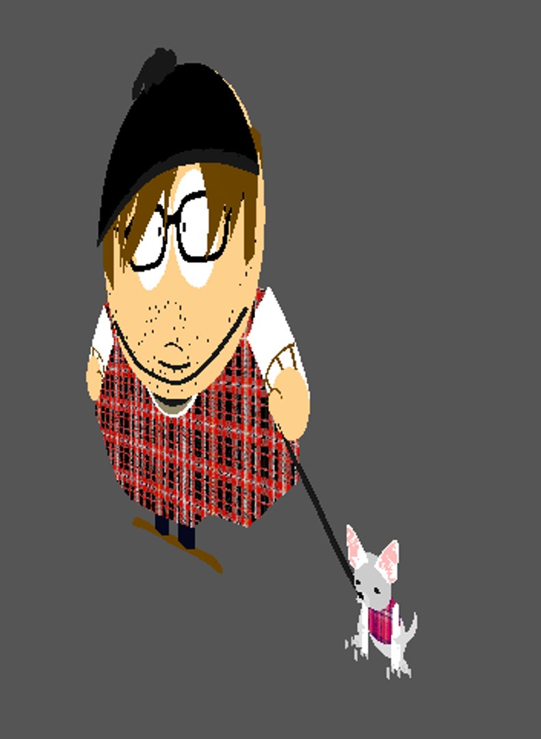 South Park Eric Cartman C4d