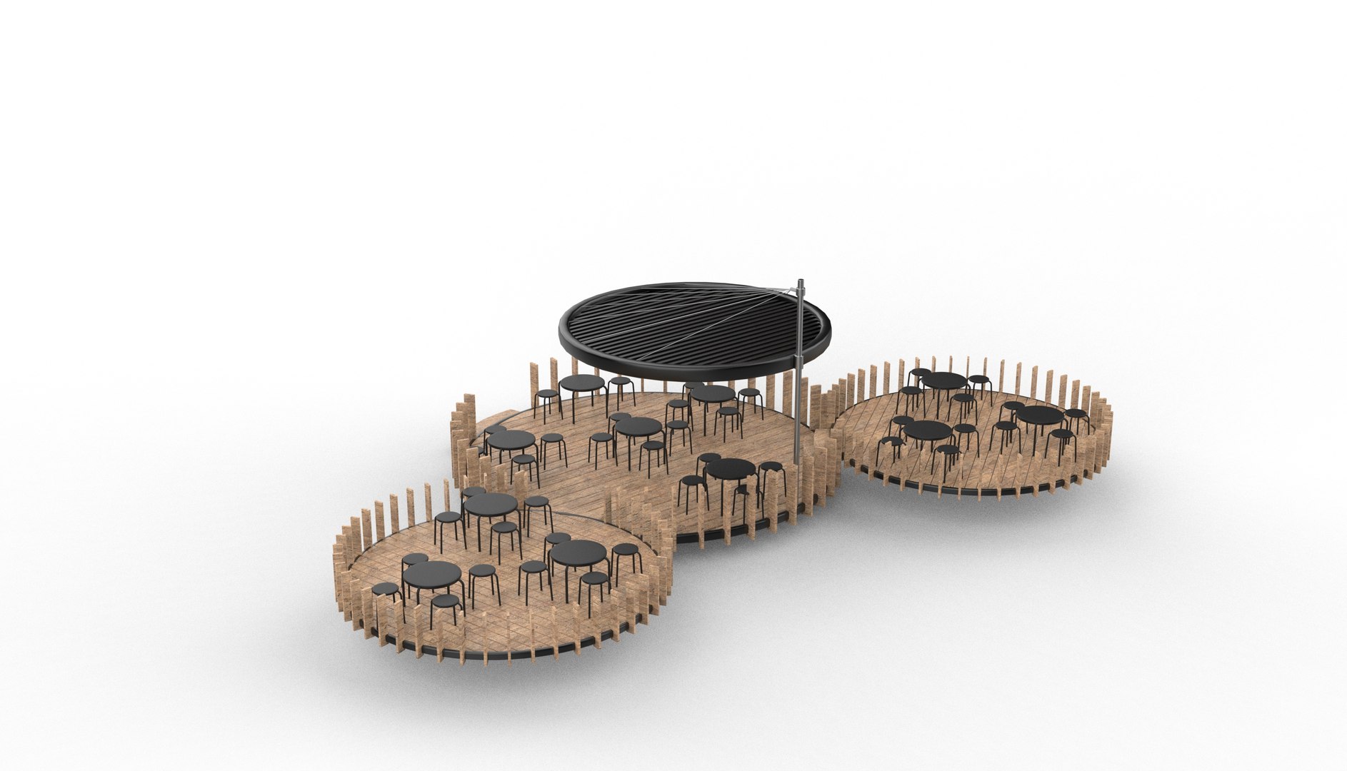 Summer Terrace 3D Model - TurboSquid 2408959