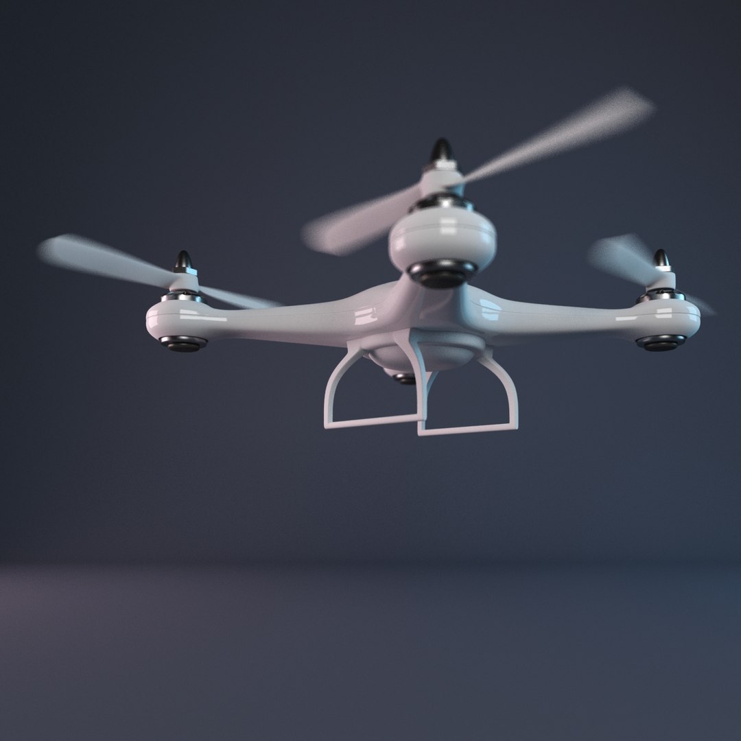 quadcopter drone 3d model
