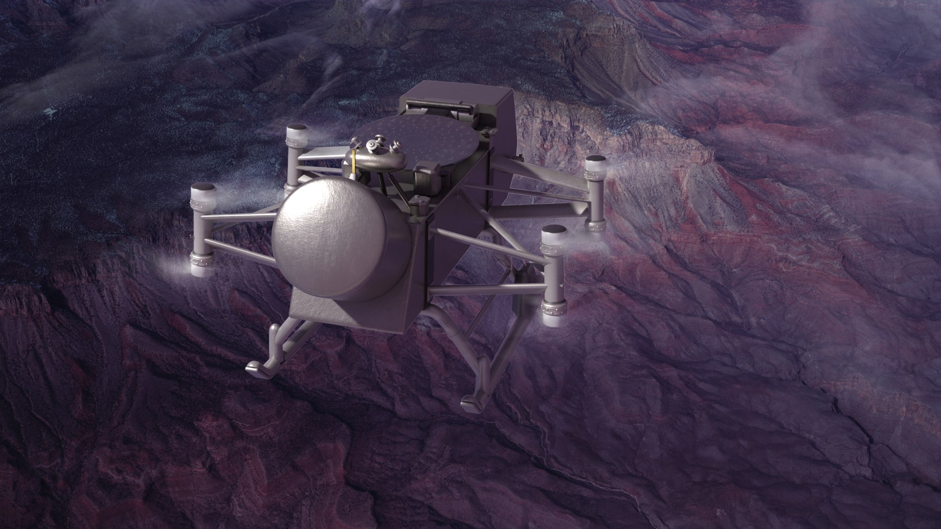 3D dragonfly saturn s drone - TurboSquid 1442550
