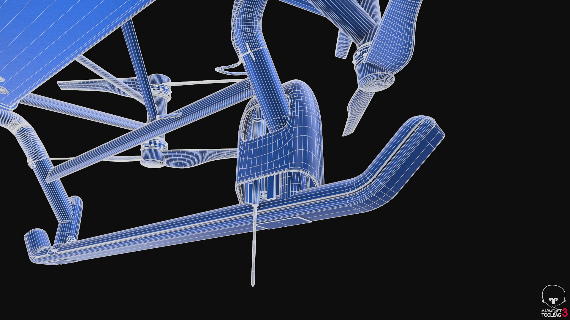 3D dragonfly saturn s drone - TurboSquid 1442550