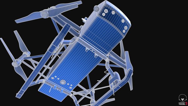 3D dragonfly saturn s drone - TurboSquid 1442550