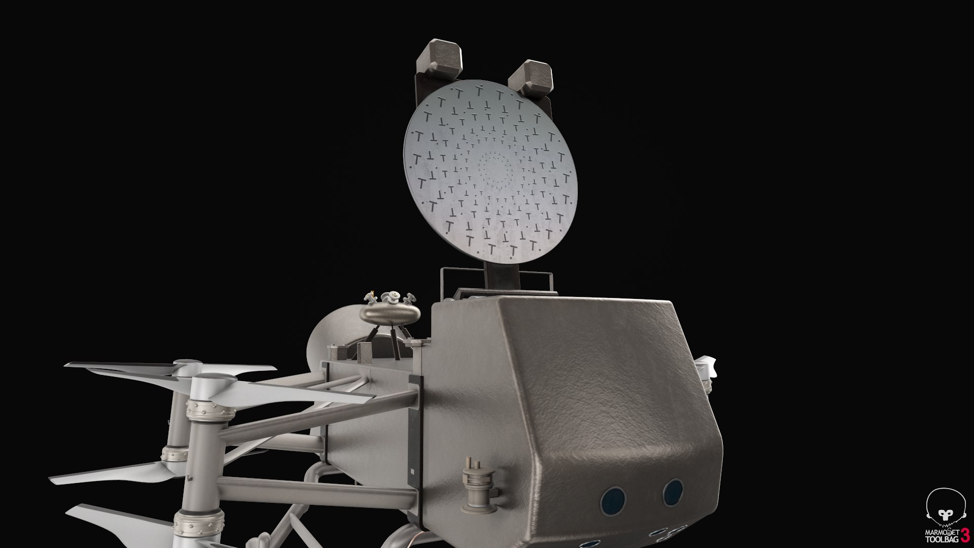 3D dragonfly saturn s drone - TurboSquid 1442550