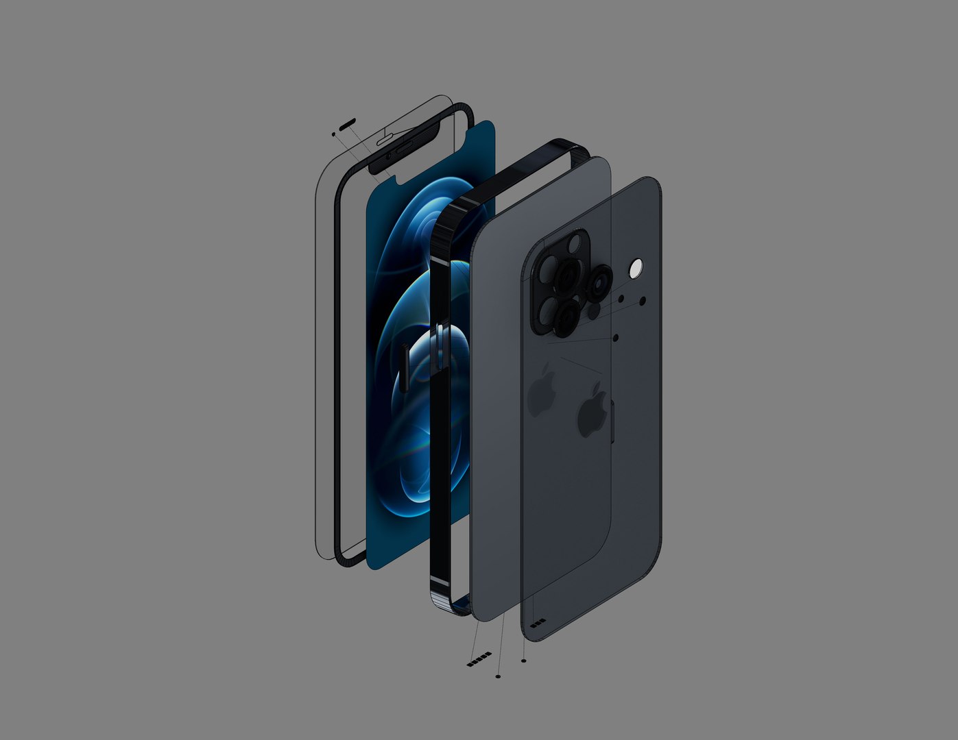 IPhone12Pro-Blender 3D Model - TurboSquid 1778942