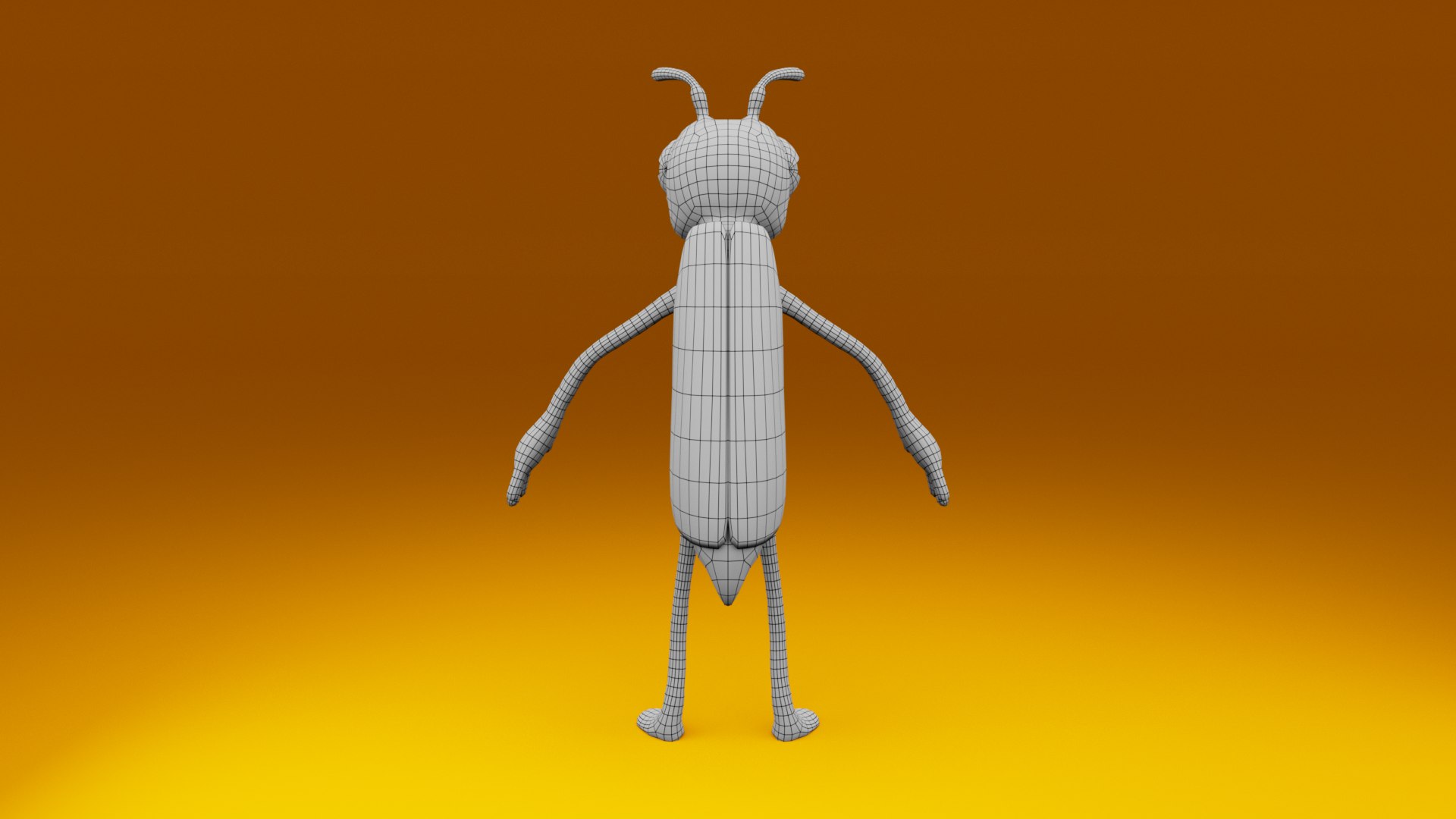 Stylized Cartoon Anthropomorphic Grasshopper 3D Model 3D - TurboSquid ...