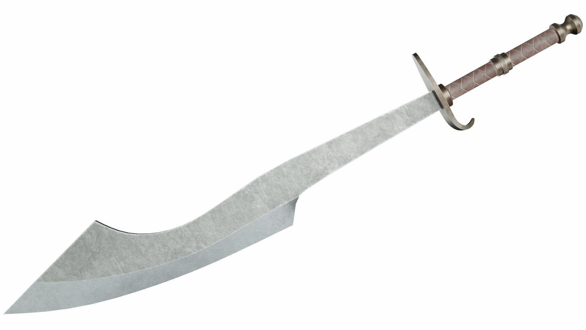 Curved Sword 17 Model - TurboSquid 2048934
