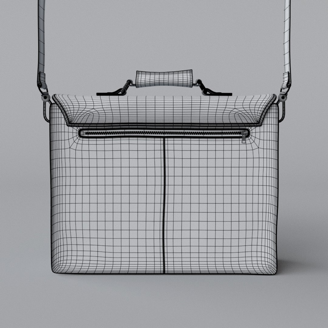 3D Messenger Bag - TurboSquid 2101634