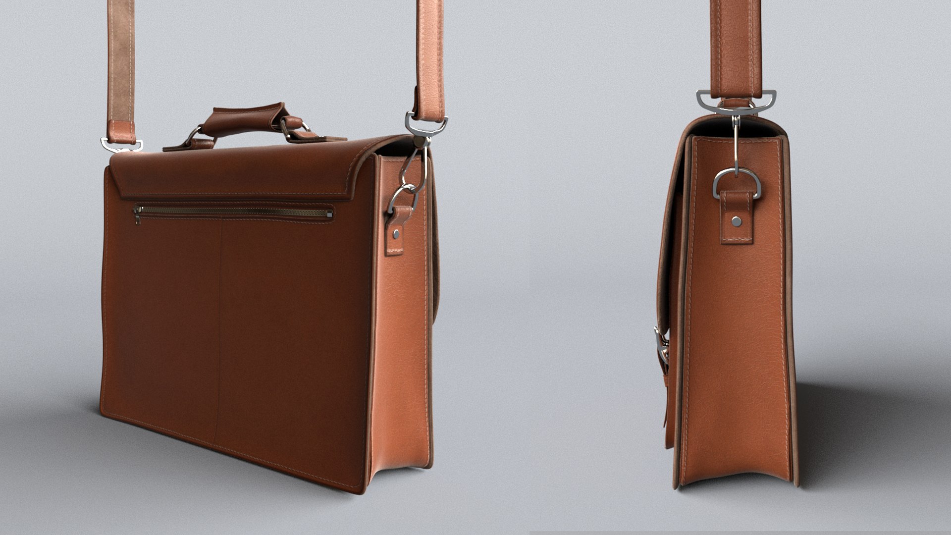 3D Messenger Bag - TurboSquid 2101634