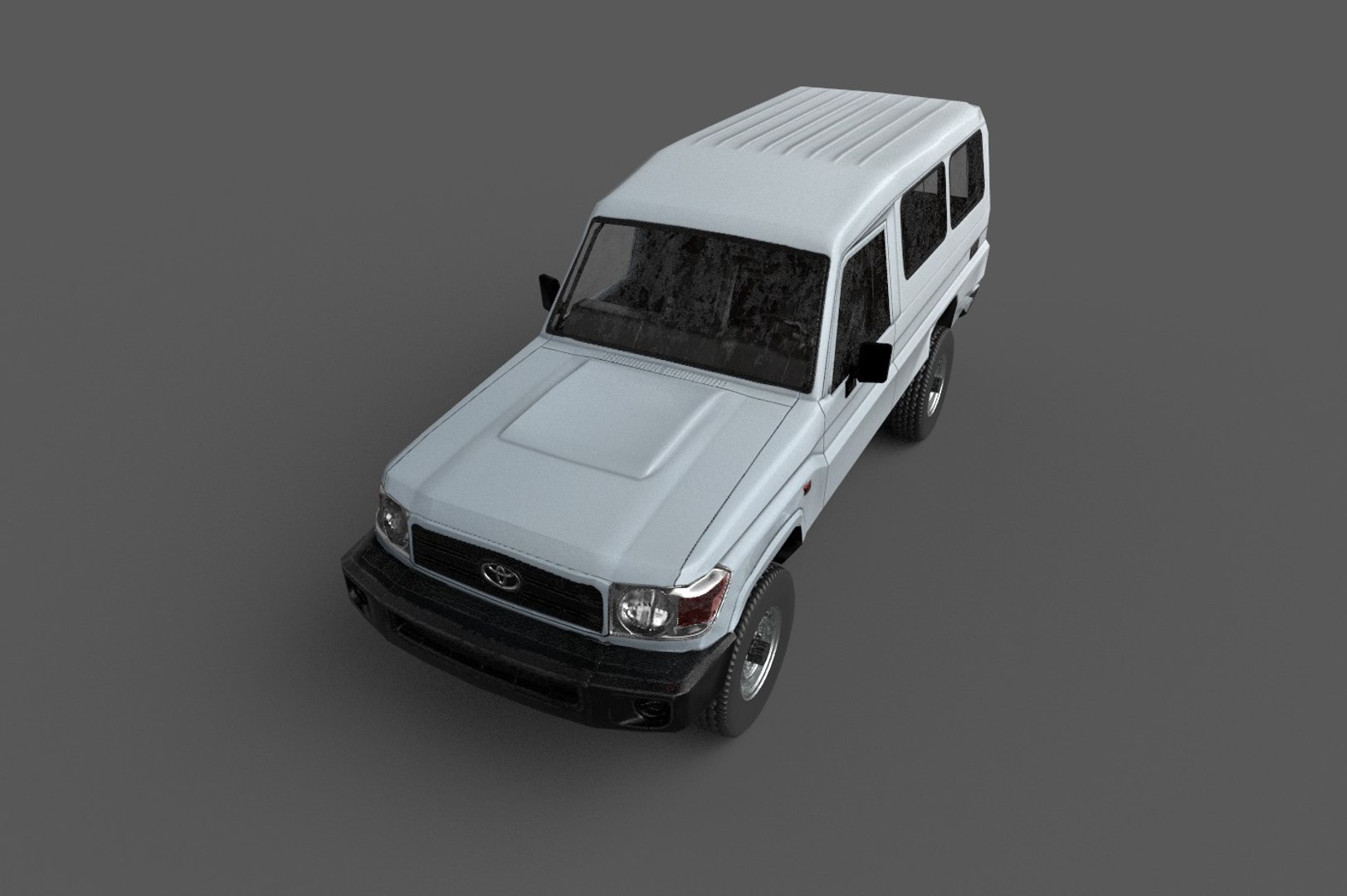 3D Car Toyota Land Cruiser Model - TurboSquid 1616228