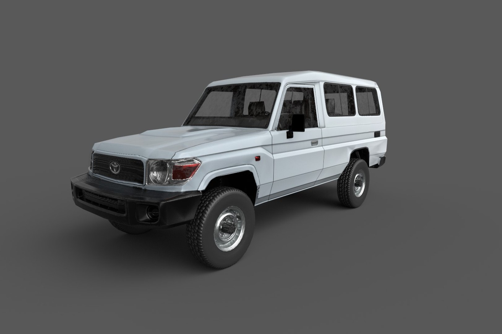 3D Car Toyota Land Cruiser Model - TurboSquid 1616228