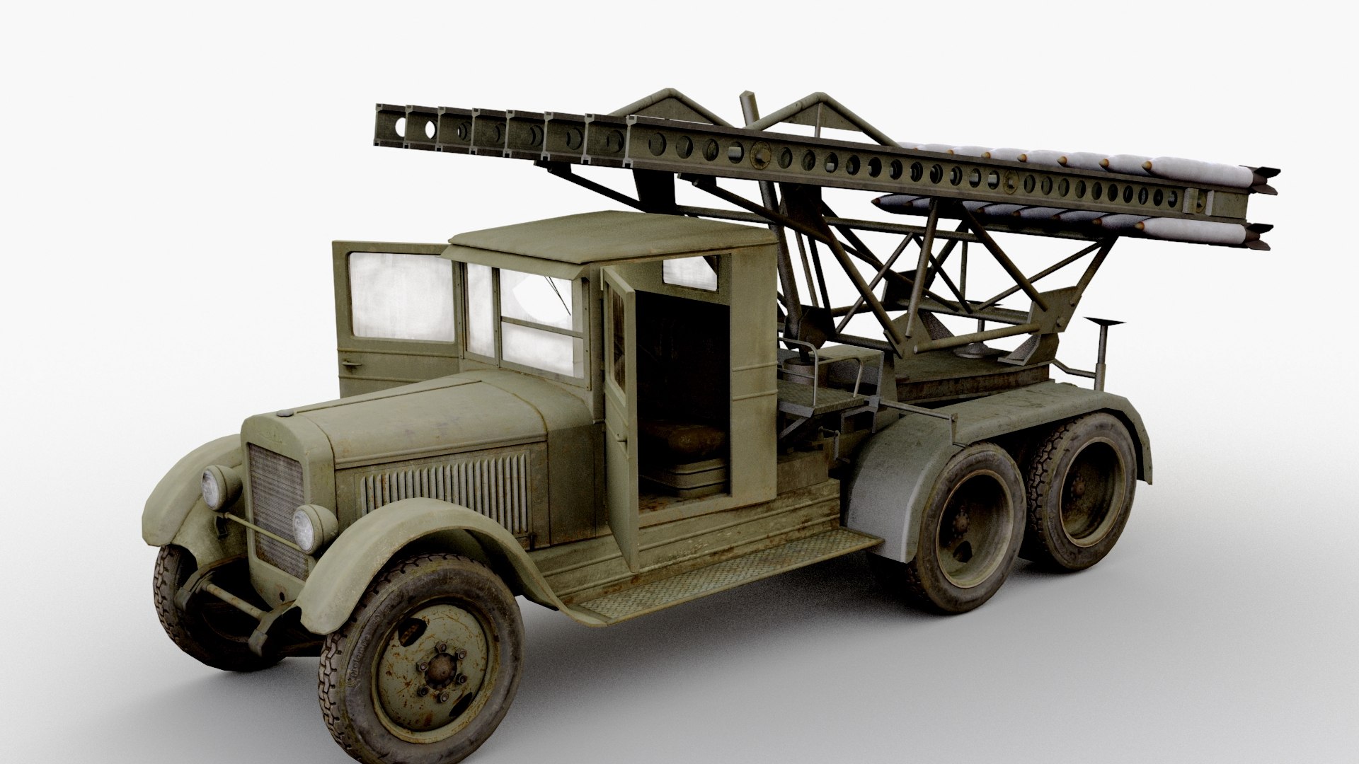 3D BM13 Katyusha - TurboSquid 1968474