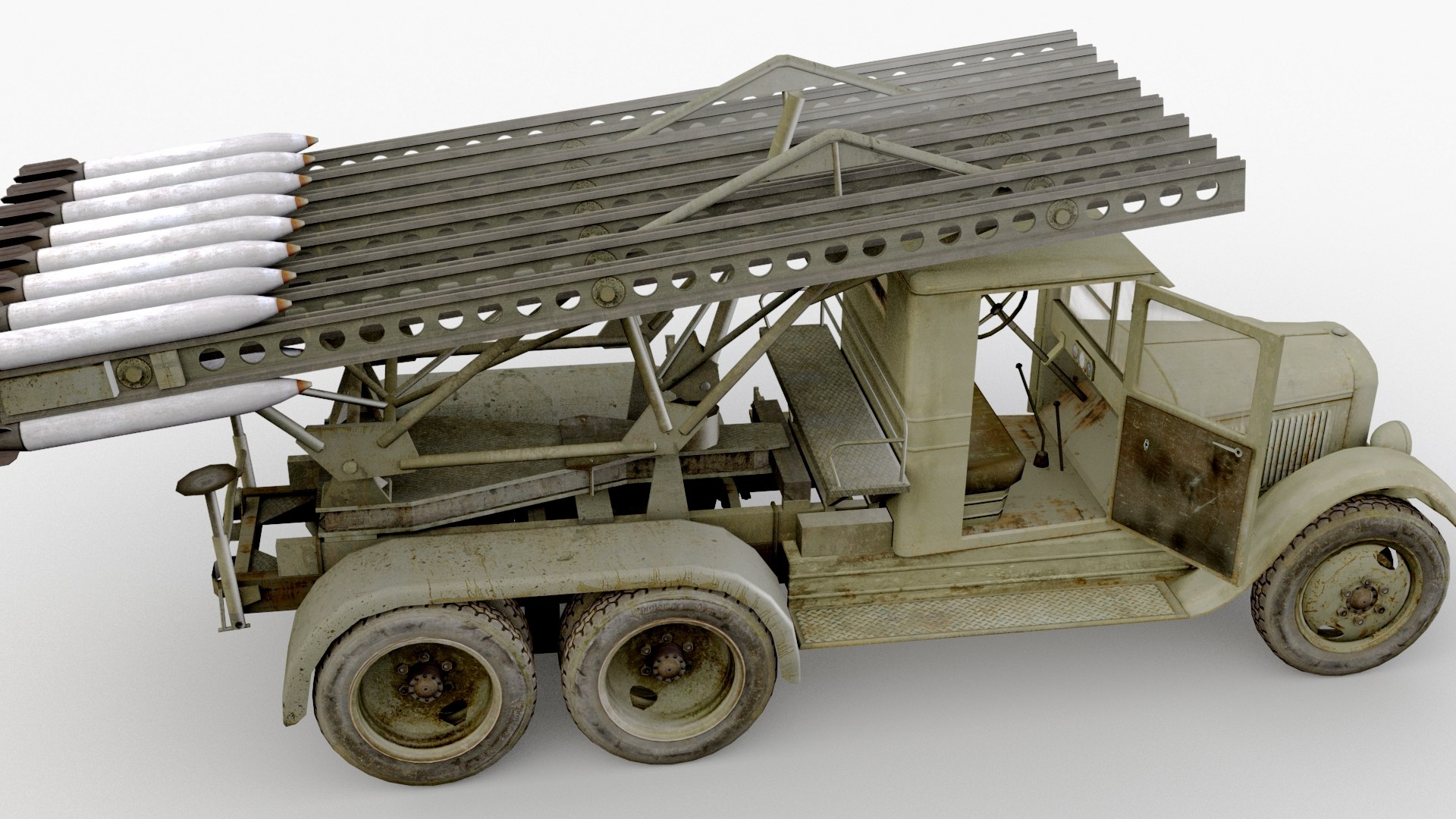 3D BM13 Katyusha - TurboSquid 1968474