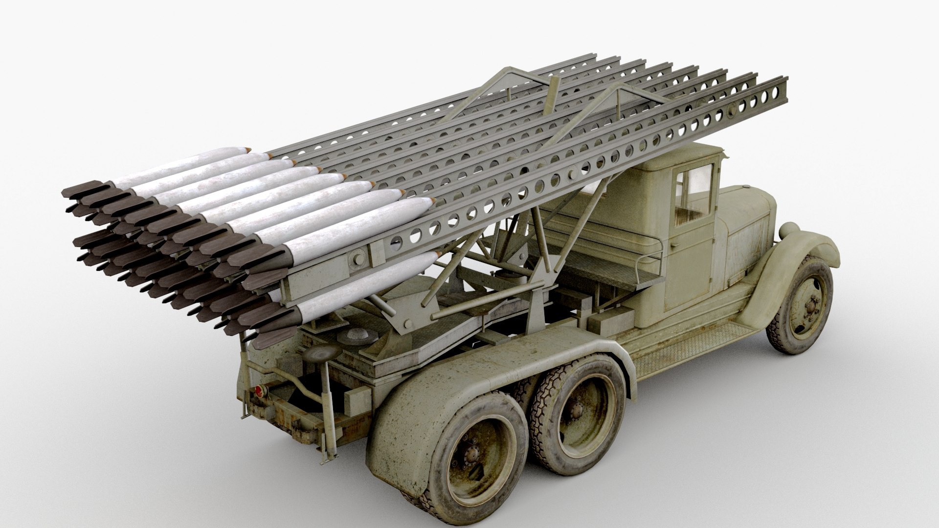 3D BM13 Katyusha - TurboSquid 1968474