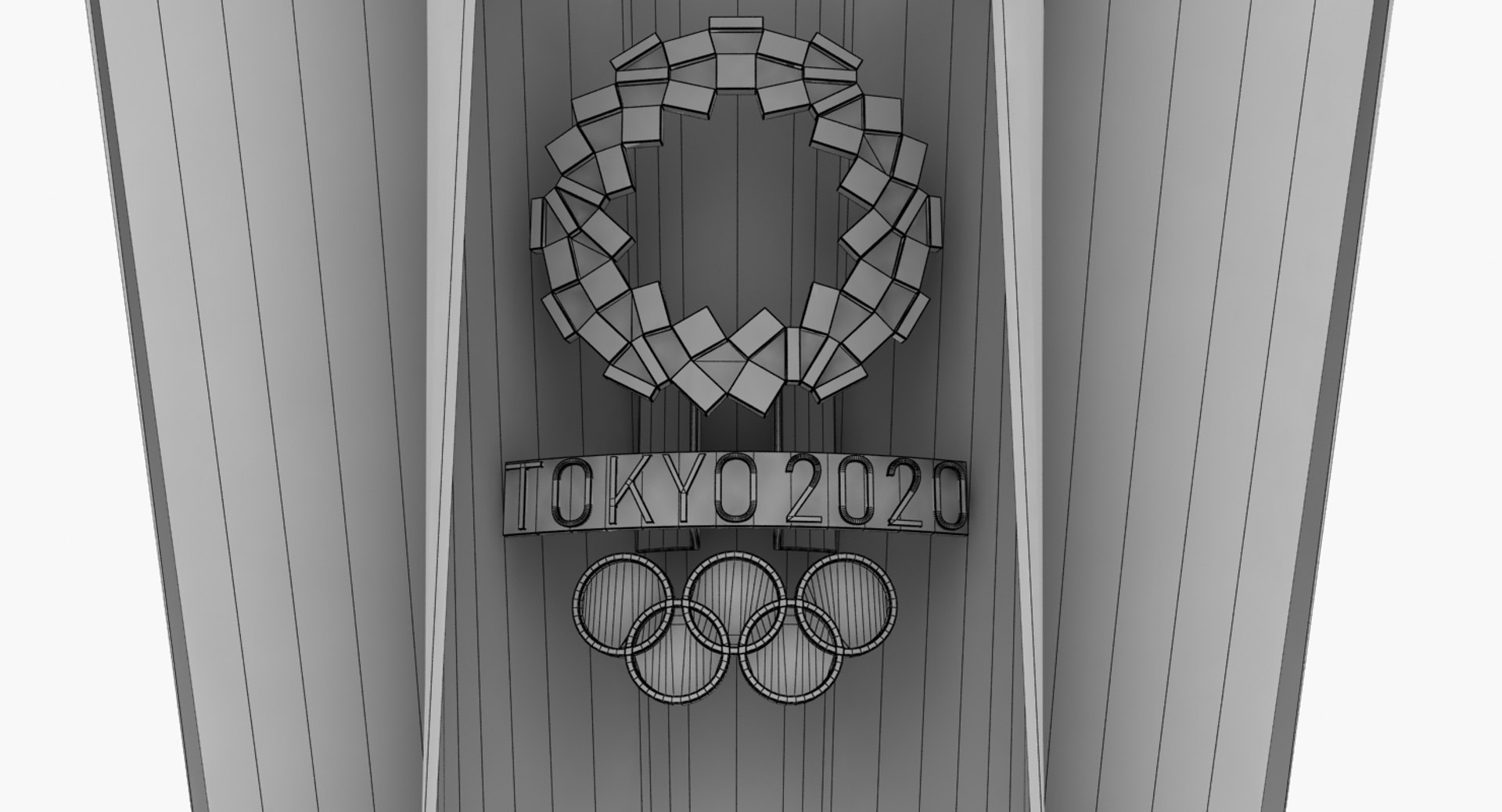 3D Model Tokyo 2020 Olympic Torch - TurboSquid 1393418