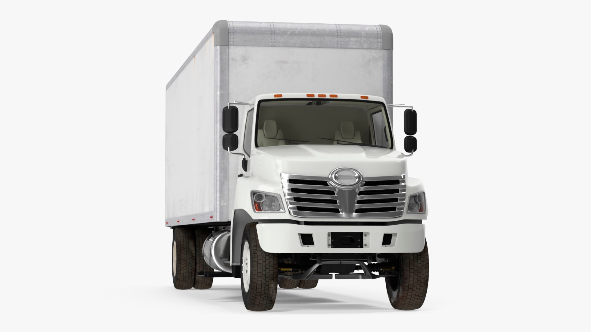 3D Commercial Box Truck Model - TurboSquid 2217897