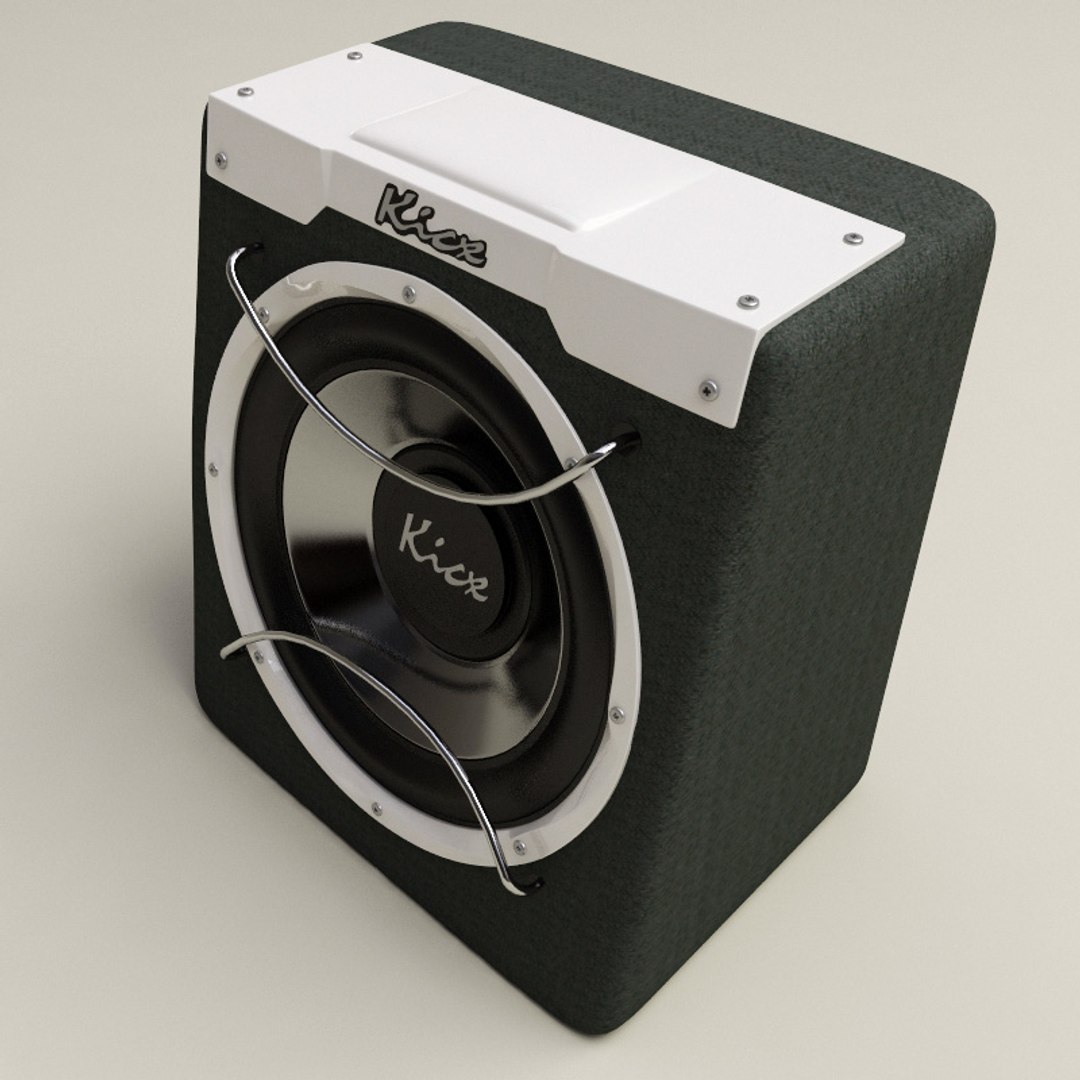 3d Model Kicx Icq-300 Black
