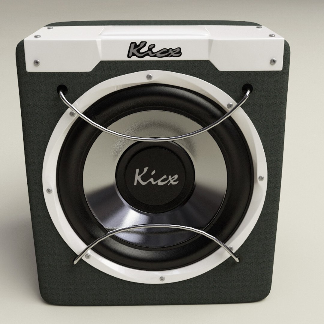 3d Model Kicx Icq-300 Black