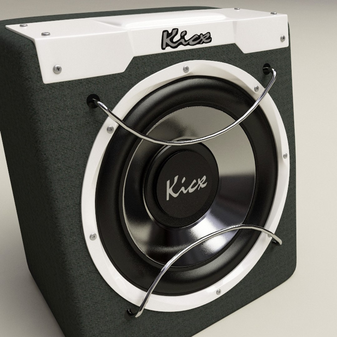 3d Model Kicx Icq-300 Black