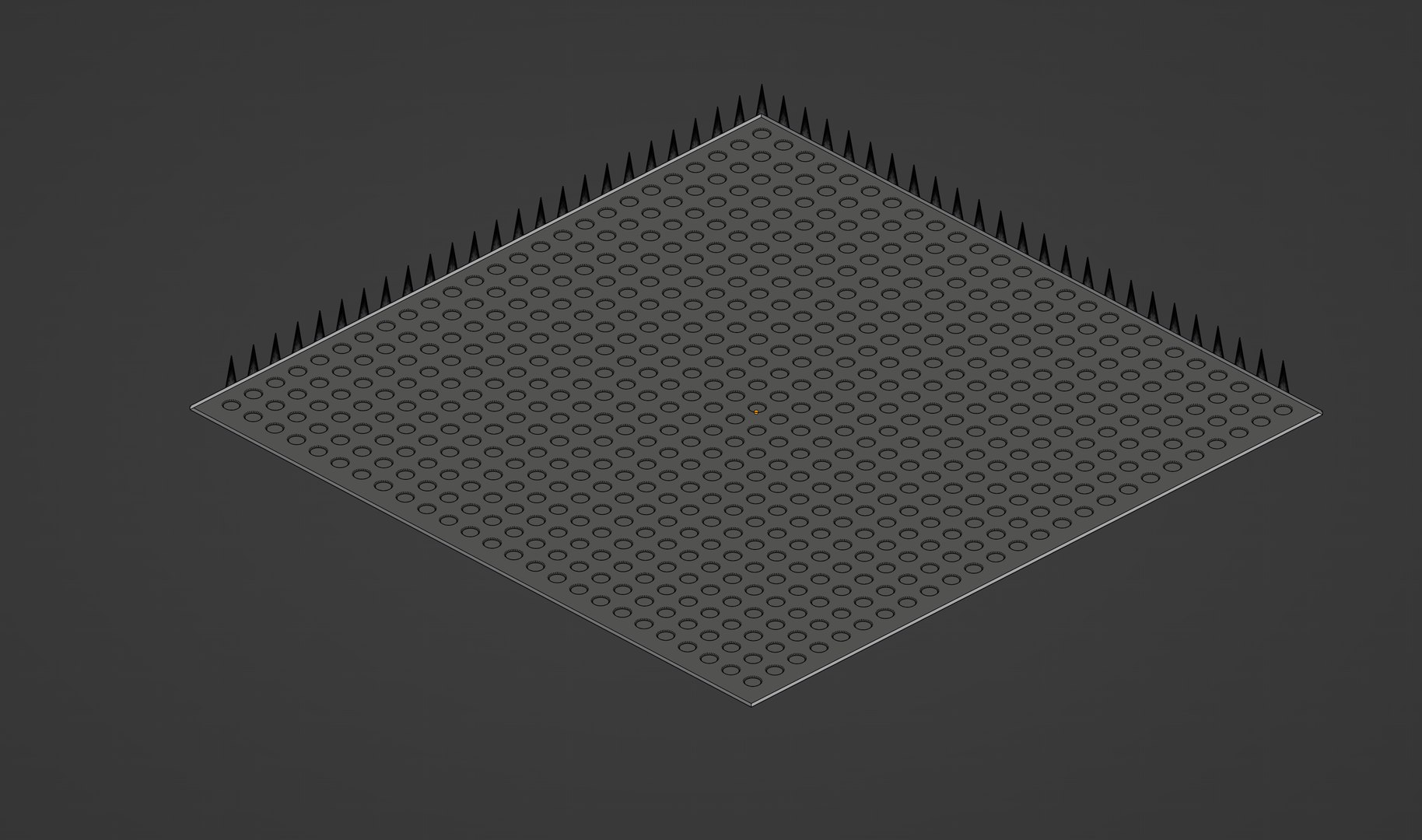 Spiky Floor Model - TurboSquid 2058693