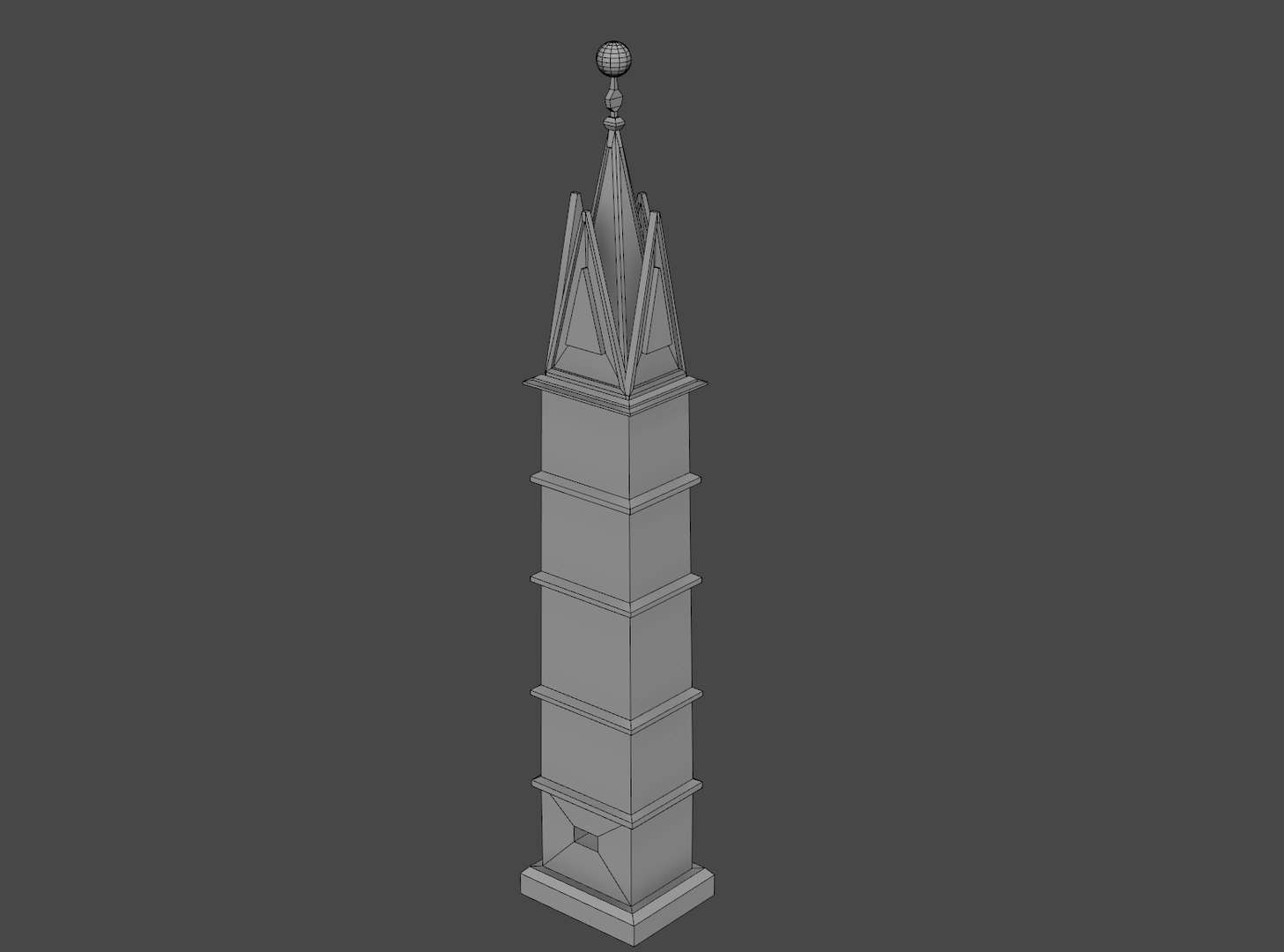 Free Fantasy Ancient Pillar Column 2 3D - TurboSquid 1772032