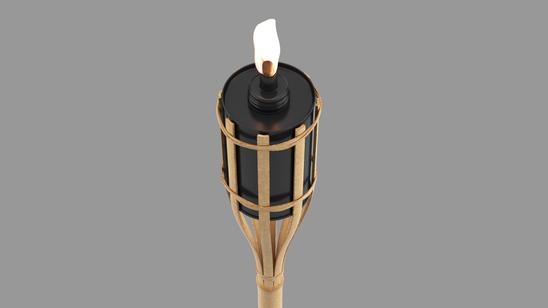 Tiki Torch 3D Model - TurboSquid 1739077