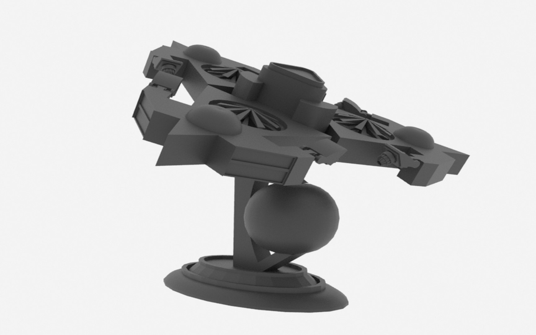 Mars - A500 Spaceship 3D model - TurboSquid 1811596