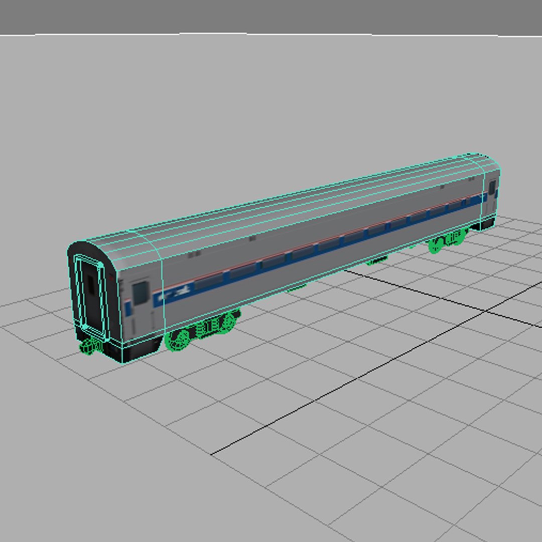 3D Model LHB Railway Coach - TurboSquid 1827717