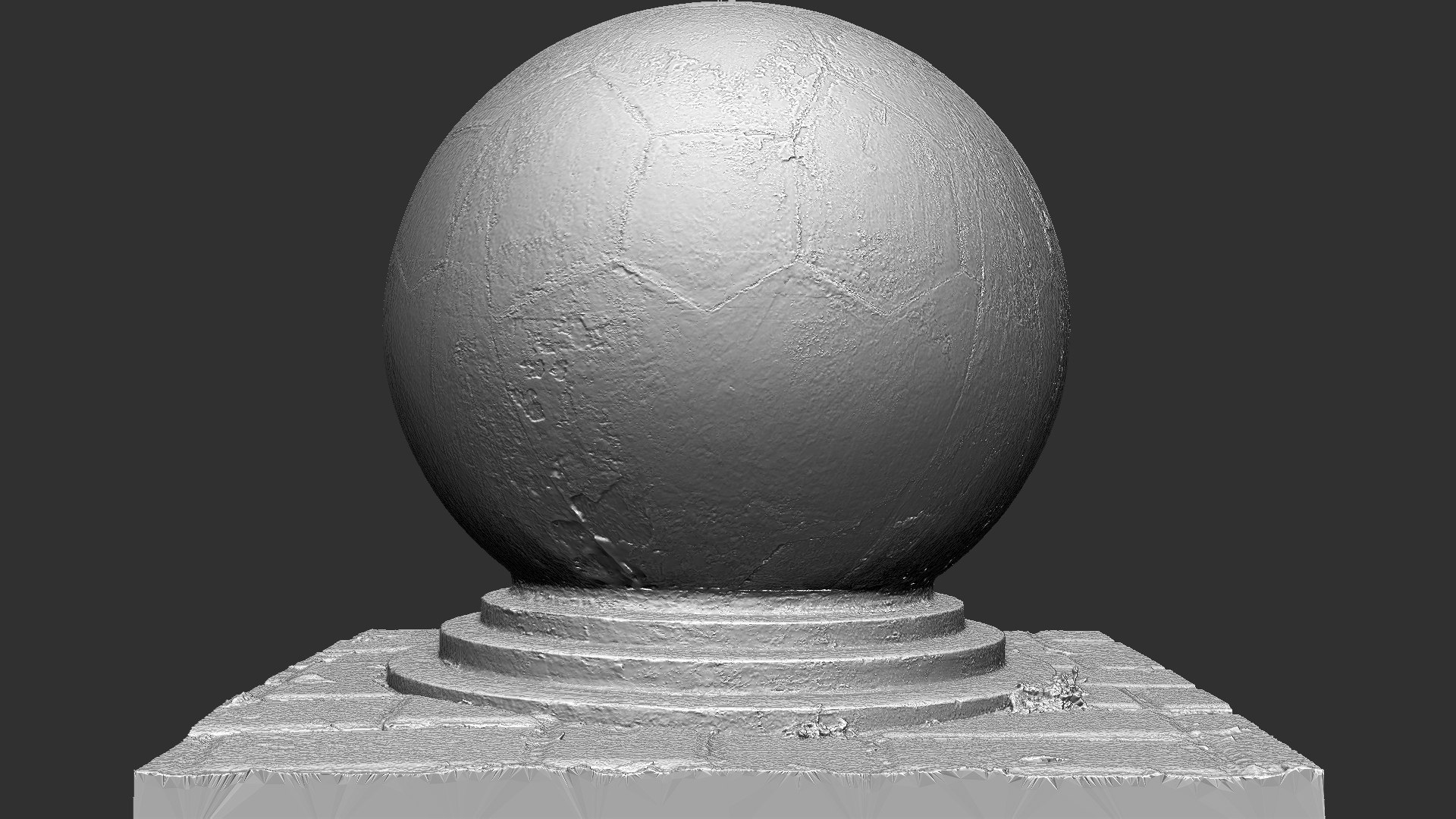 3D Round stone pier 3d scan - TurboSquid 1992558