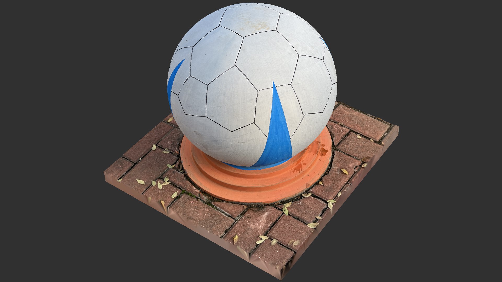 3D Round stone pier 3d scan - TurboSquid 1992558