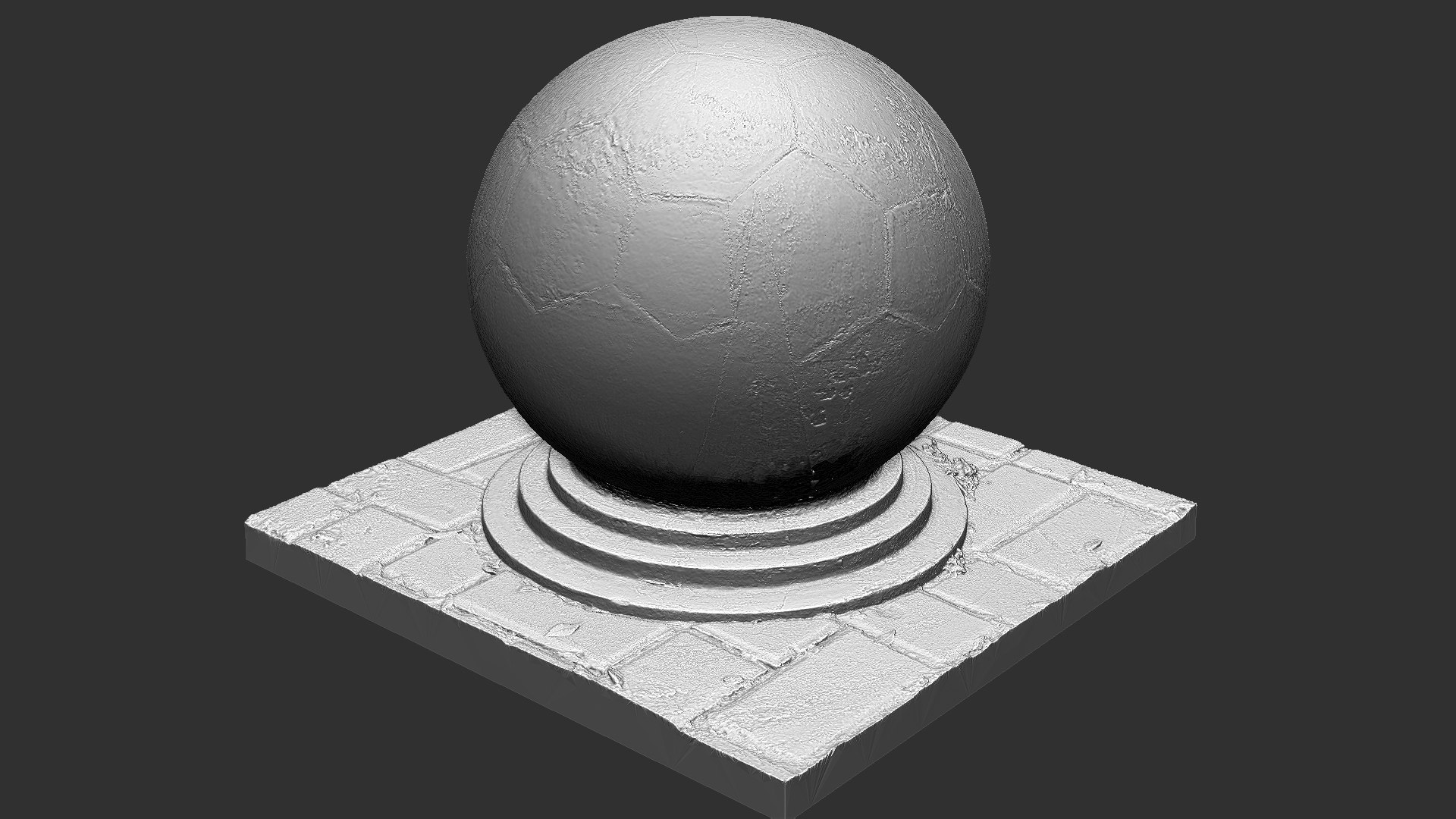 3D Round stone pier 3d scan - TurboSquid 1992558