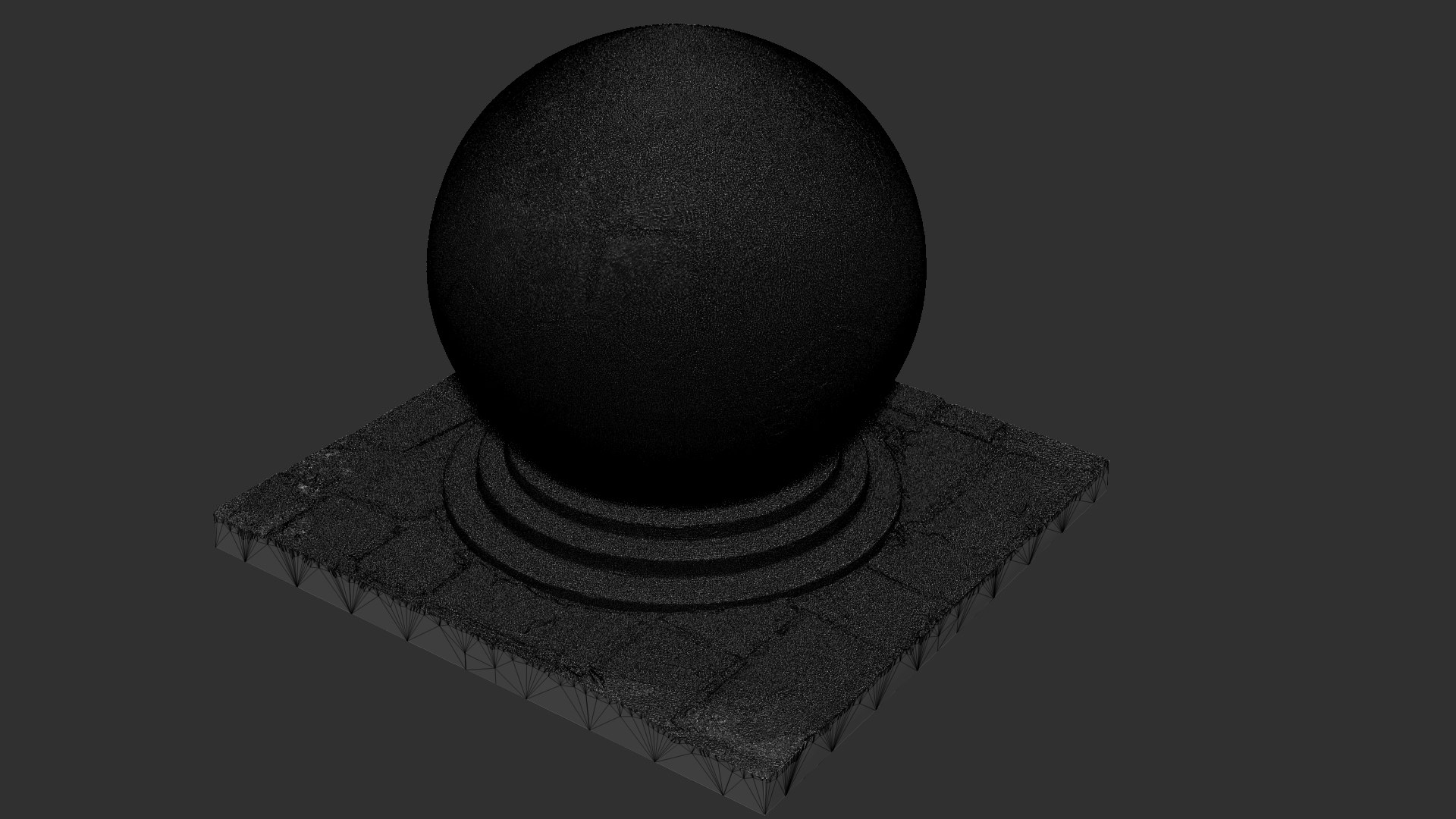 3D Round stone pier 3d scan - TurboSquid 1992558