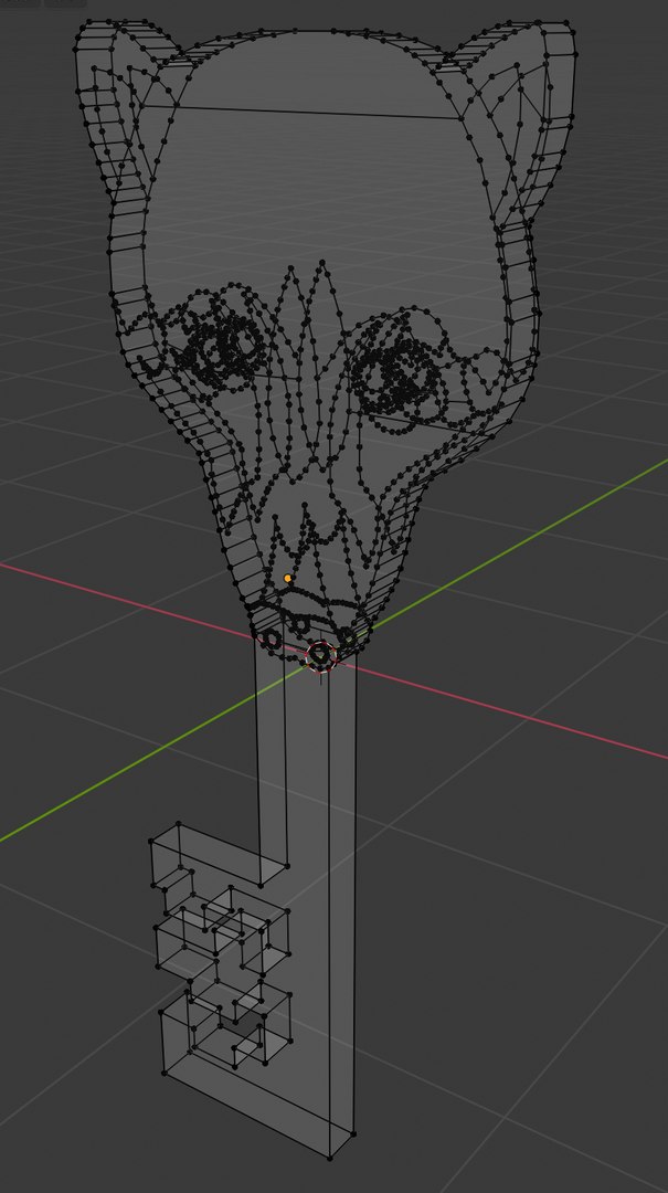 Coati key 3D - TurboSquid 1587863