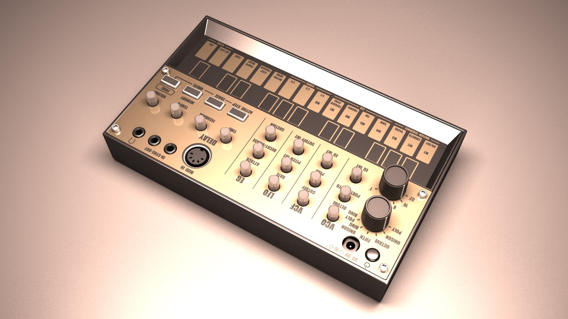 3D Model Korg Volca Keys - TurboSquid 2146742