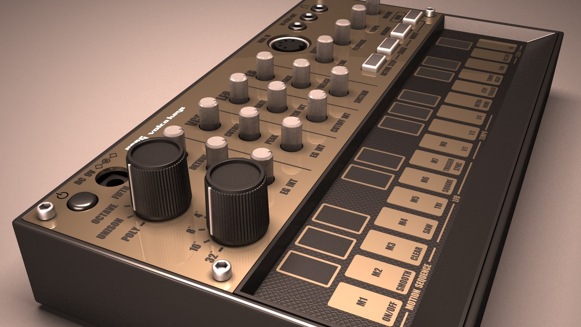 3D Model Korg Volca Keys - TurboSquid 2146742
