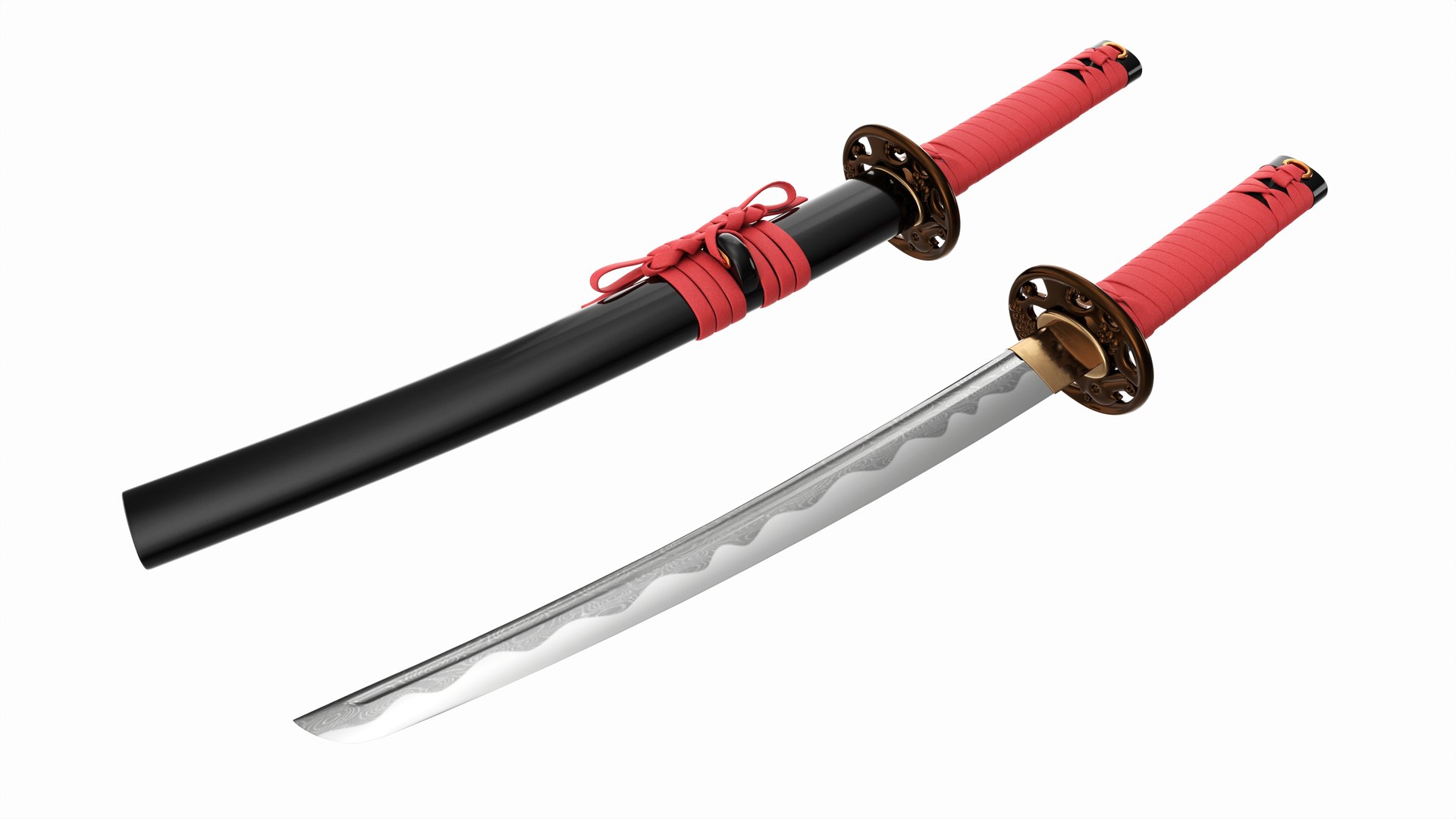 Japanese Short Sword O Tanto 3D - TurboSquid 2183654