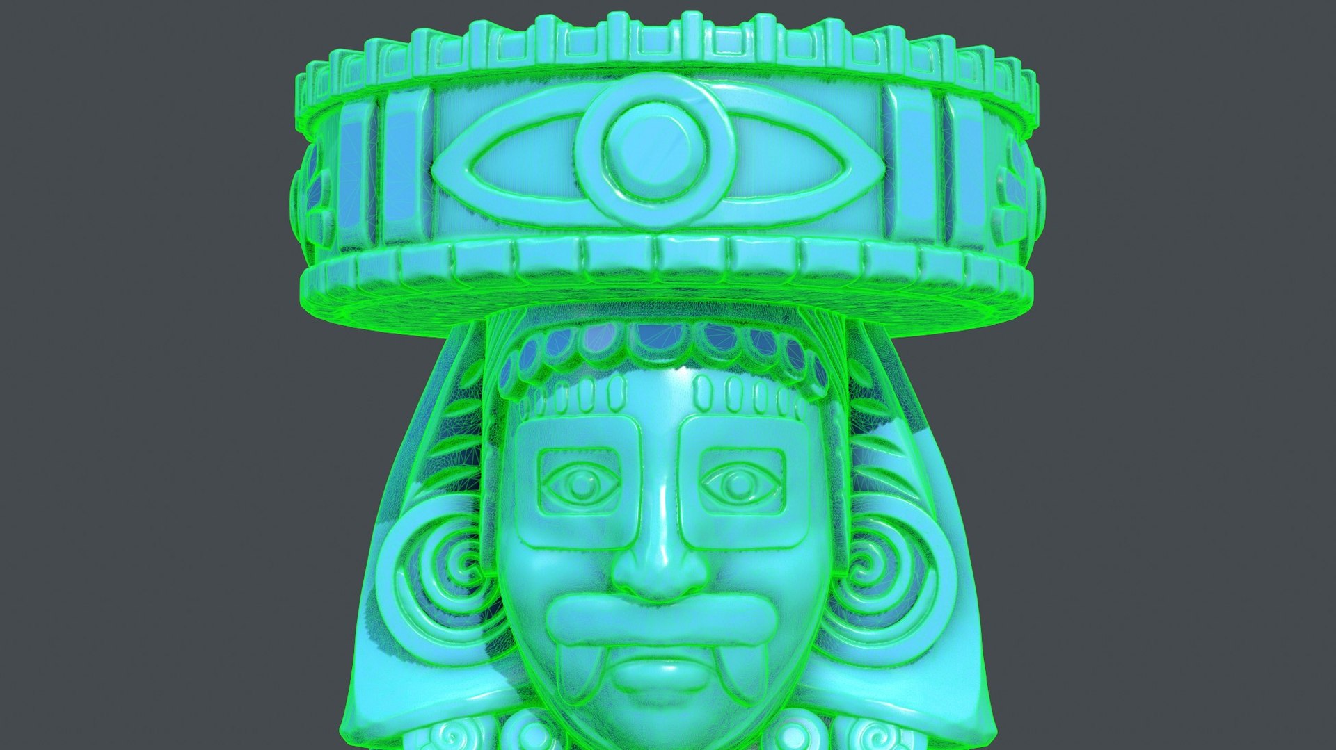 Statue Aztec Mayan Collection 3D - TurboSquid 2223164