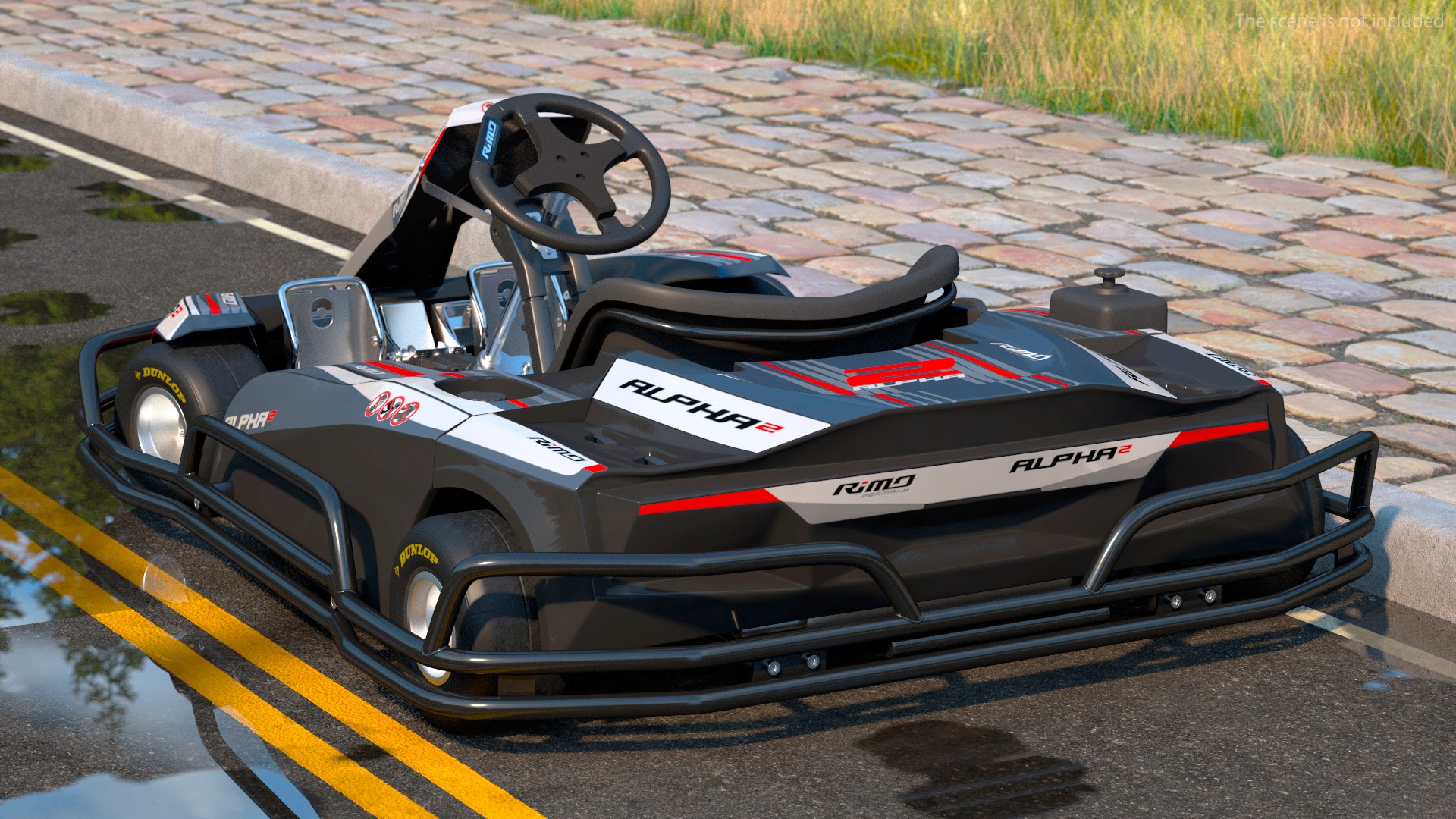 RiMO ALPHA2 Kart Rigged 3D model - TurboSquid 1886759