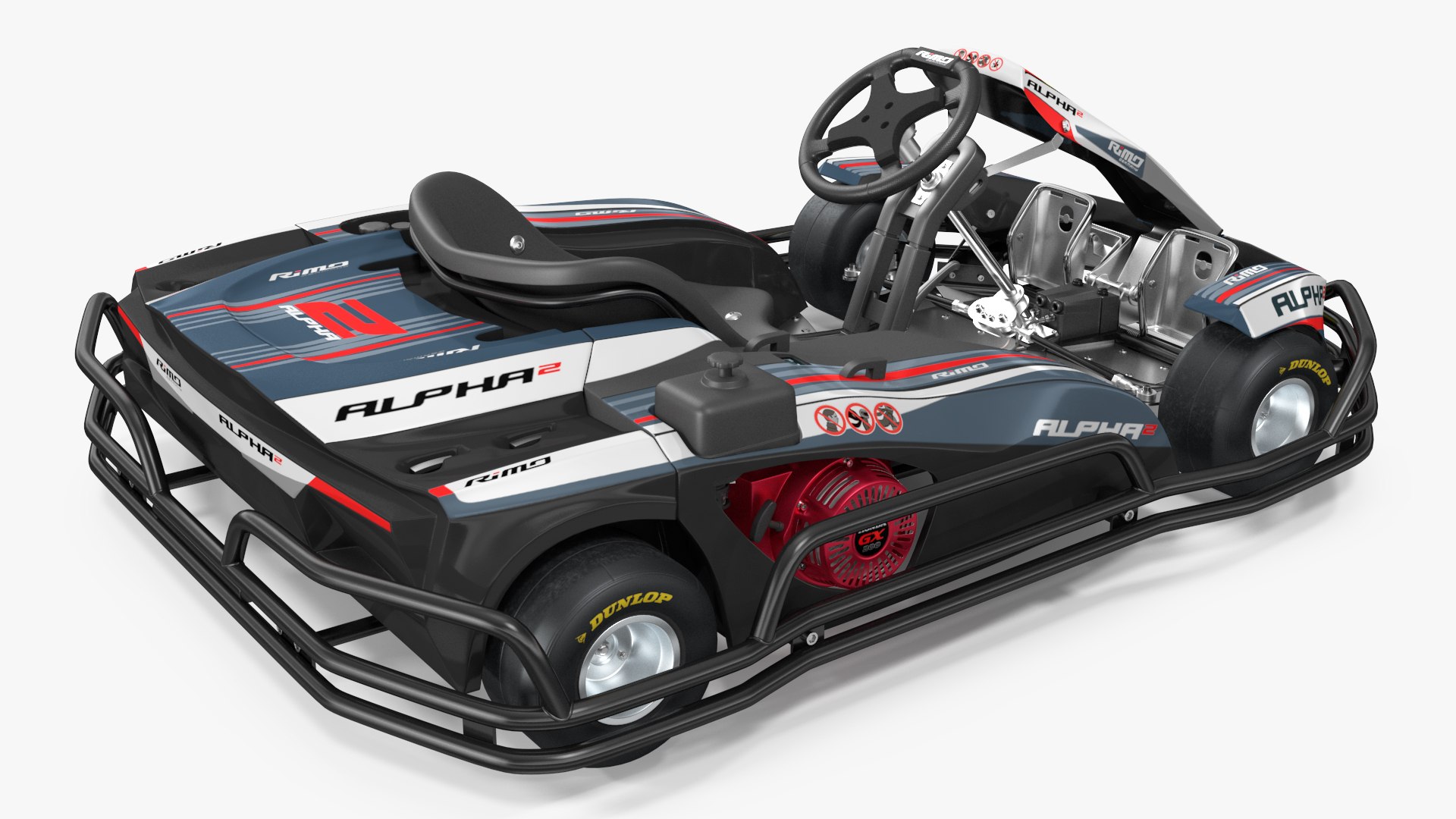 RiMO ALPHA2 Kart Rigged 3D model - TurboSquid 1886759