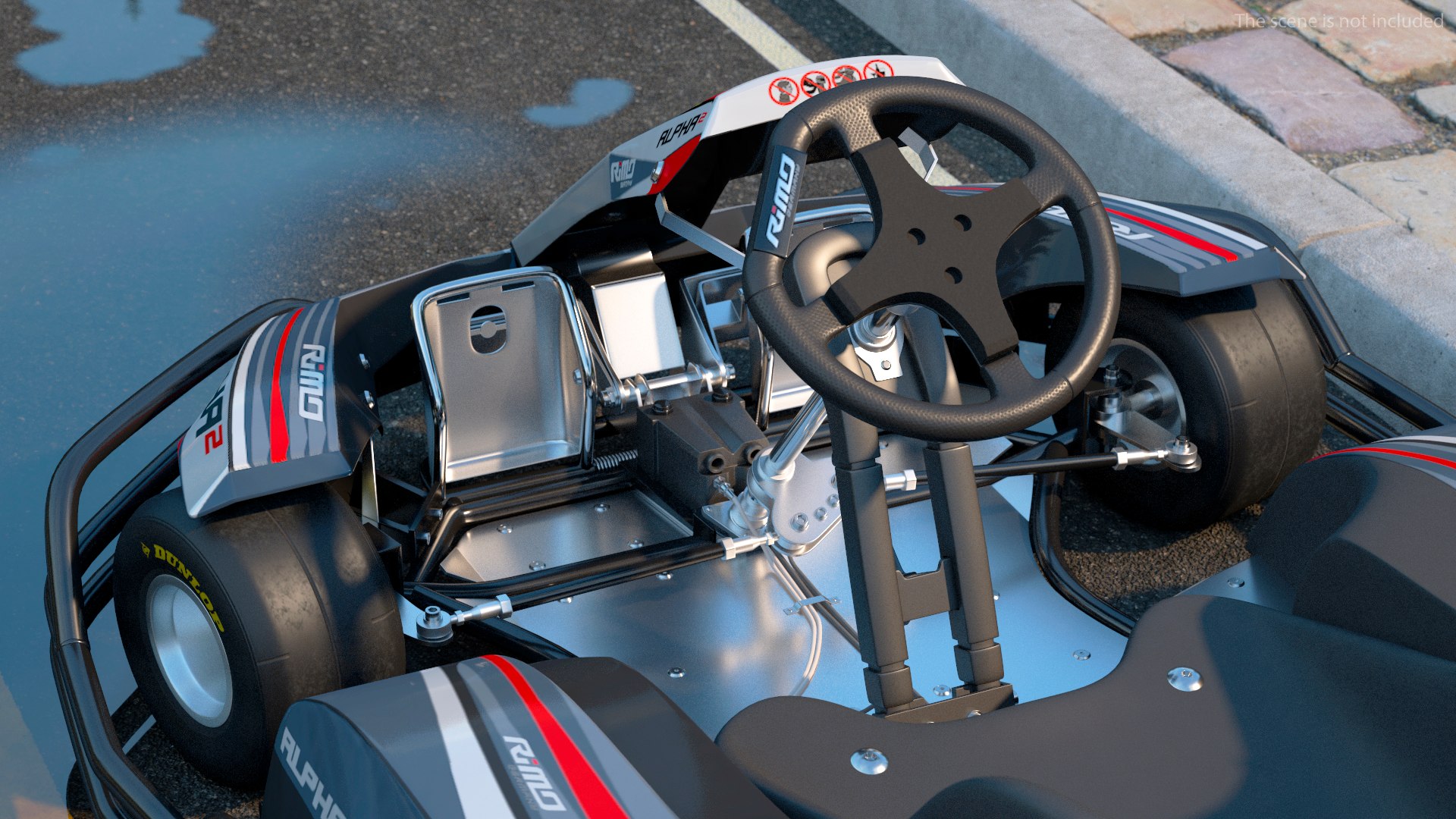 RiMO ALPHA2 Kart Rigged 3D model - TurboSquid 1886759
