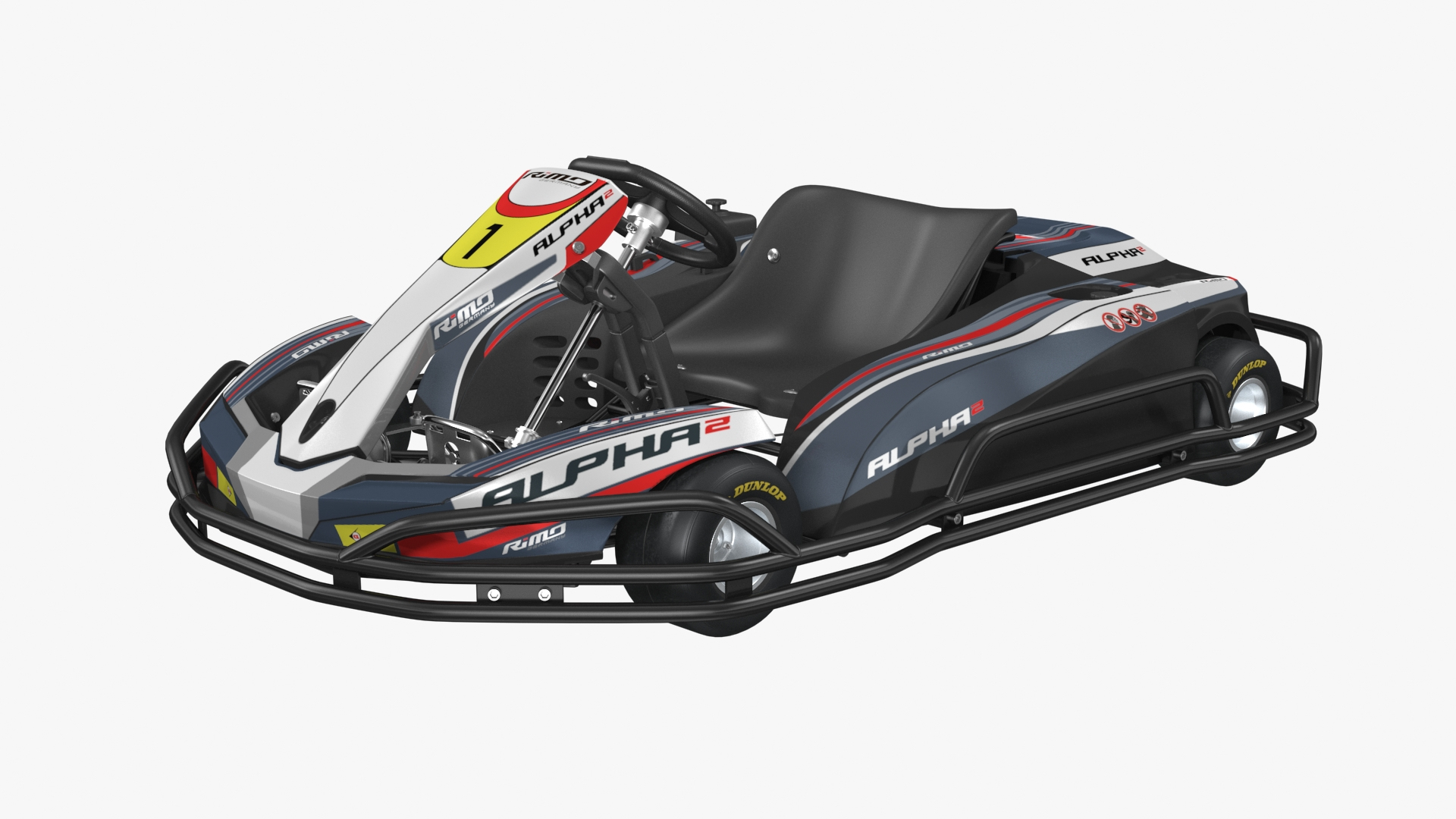 RiMO ALPHA2 Kart Rigged 3D Model - TurboSquid 1886759