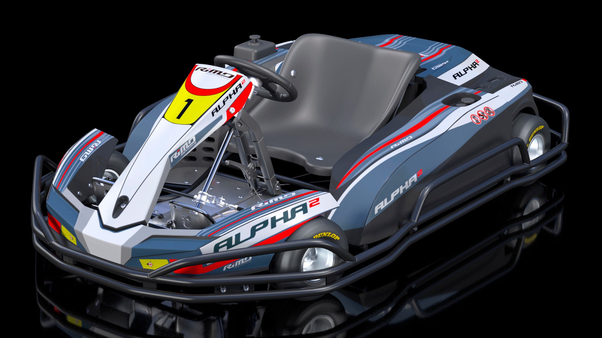 RiMO ALPHA2 Kart Rigged 3D model - TurboSquid 1886759
