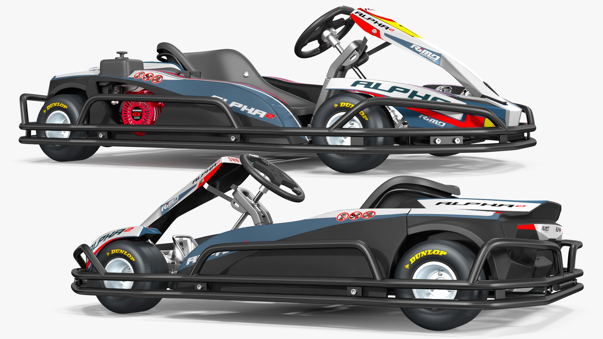 RiMO ALPHA2 Kart Rigged 3D model - TurboSquid 1886759