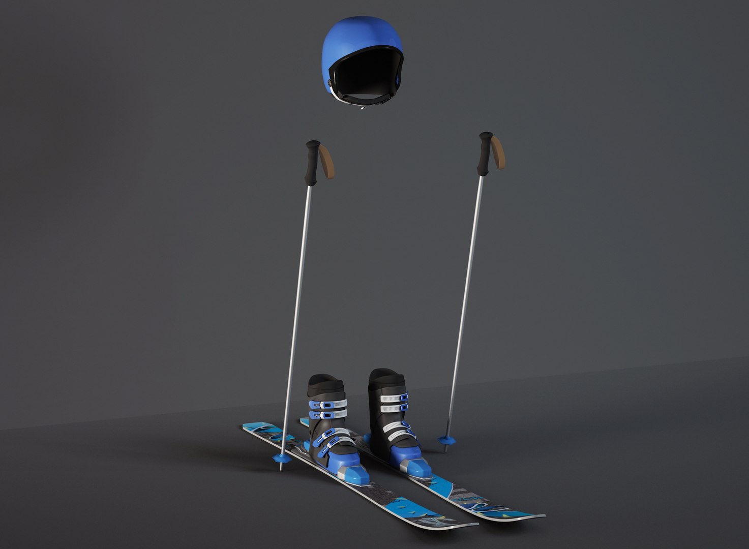 Alpine Ski 3D Model - TurboSquid 1345112