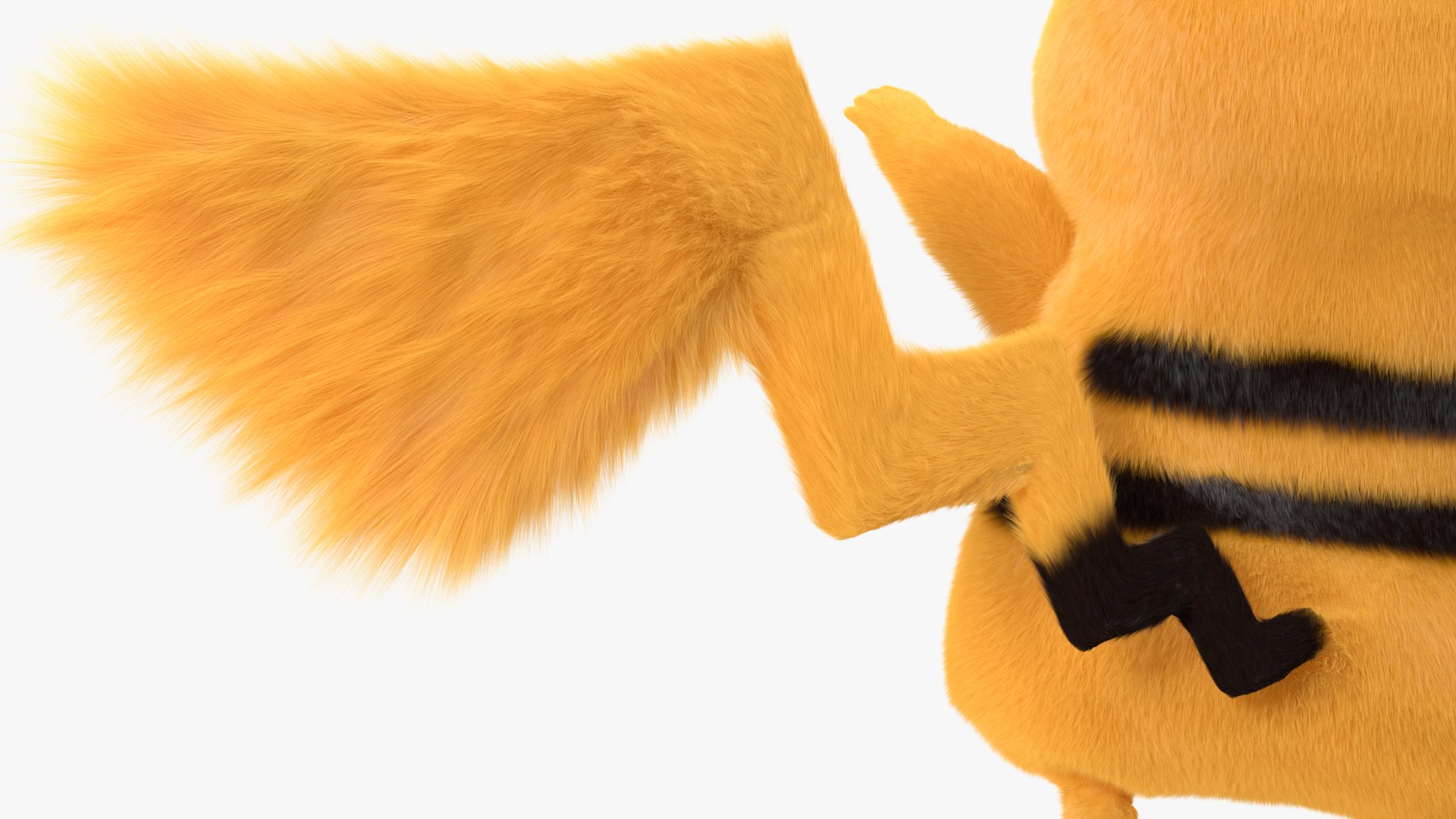 3D Pikachu Fur Rigged model - TurboSquid 2080799