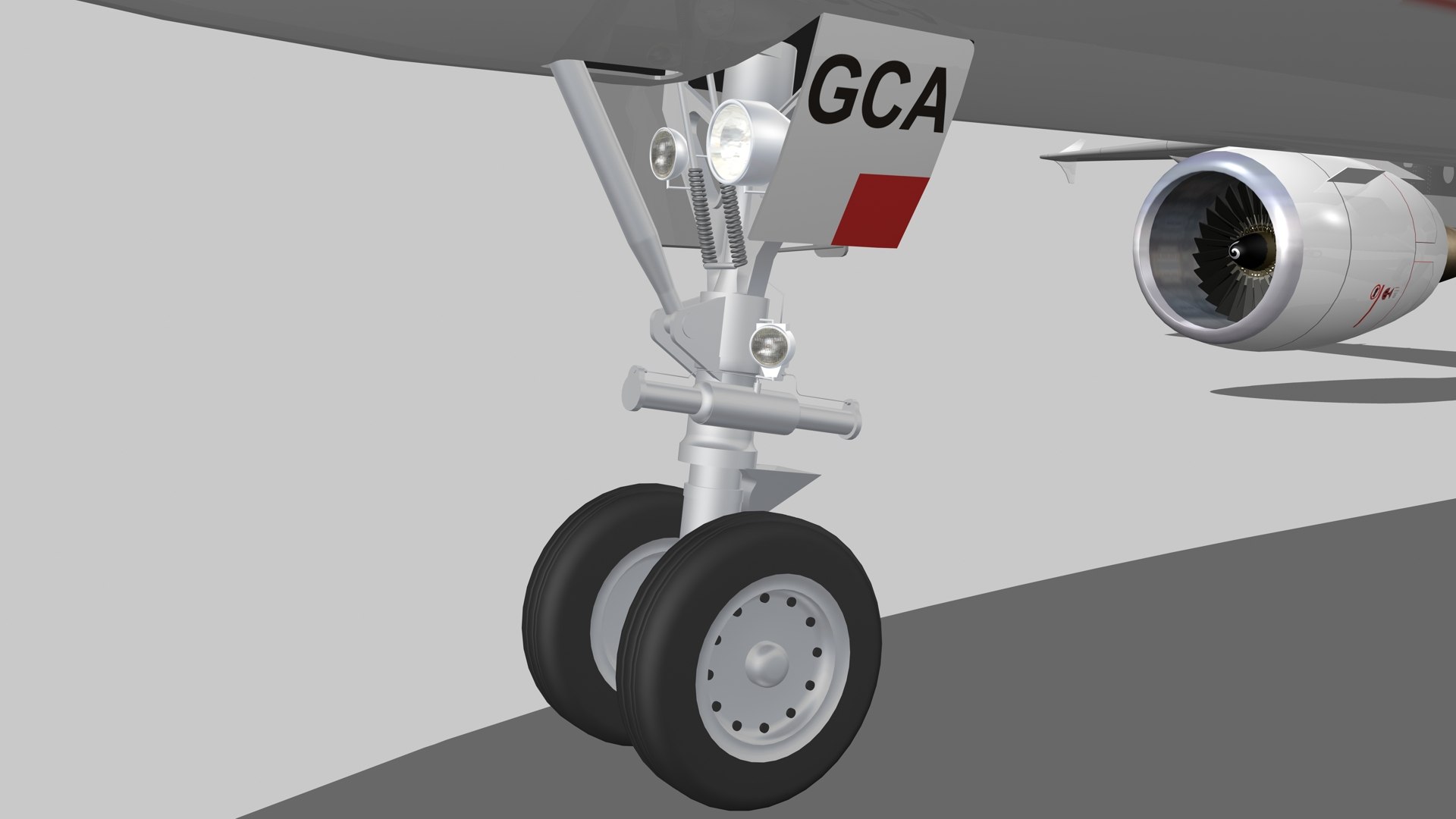 Airbus A321-211P2F BBN Cargo 3D Model - TurboSquid 2311587