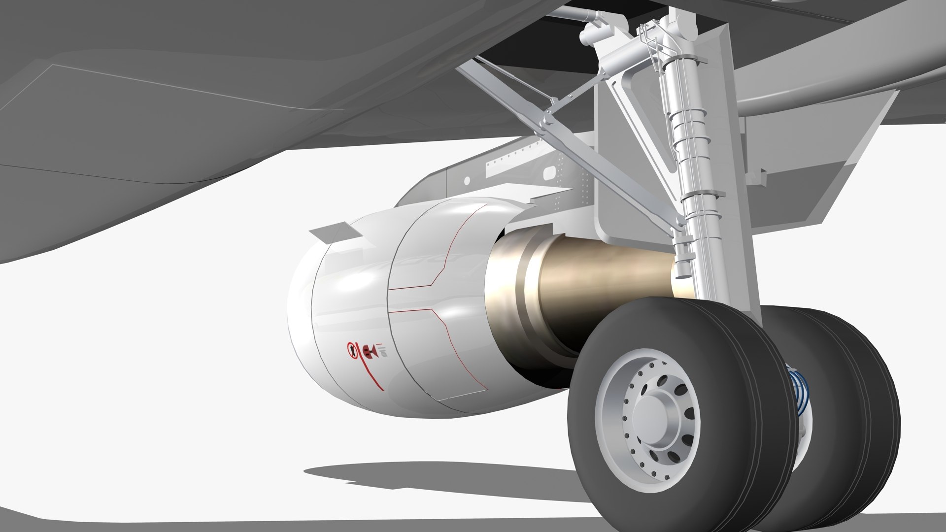 Airbus A321-211P2F BBN Cargo 3D Model - TurboSquid 2311587